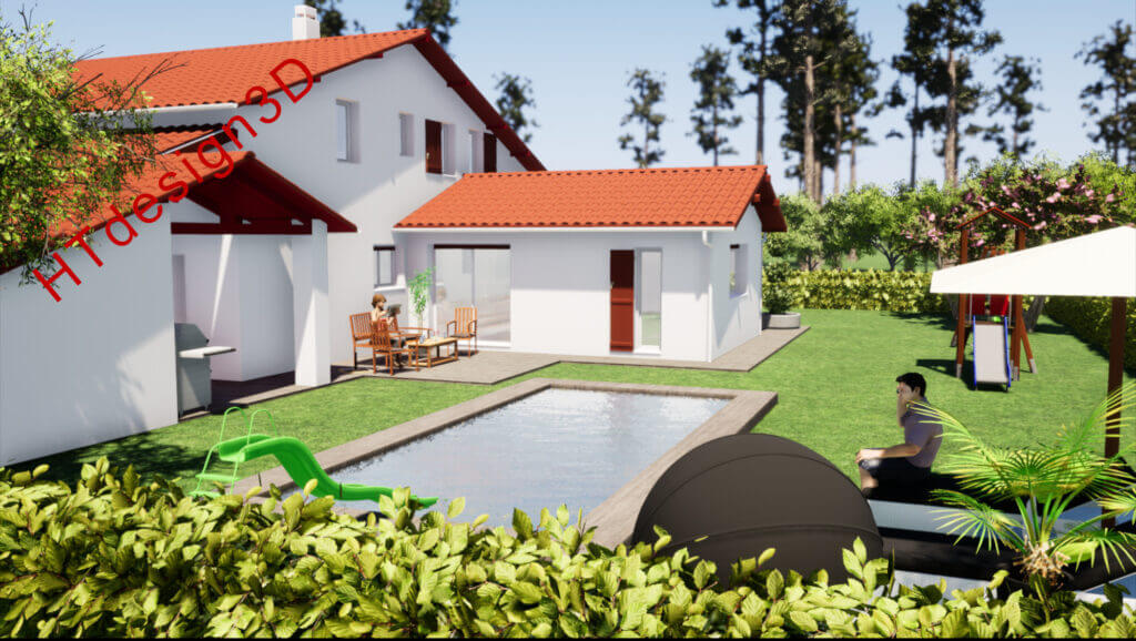 Plans sur Mesure Pays Basque – Maison, Extension, Rénovation | HTdesign3D
